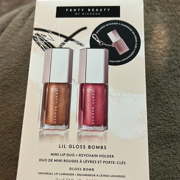 Fenty Beauty | Makeup | Fenty Beauty Lip Gloss Bombs Key Chain | Poshmark